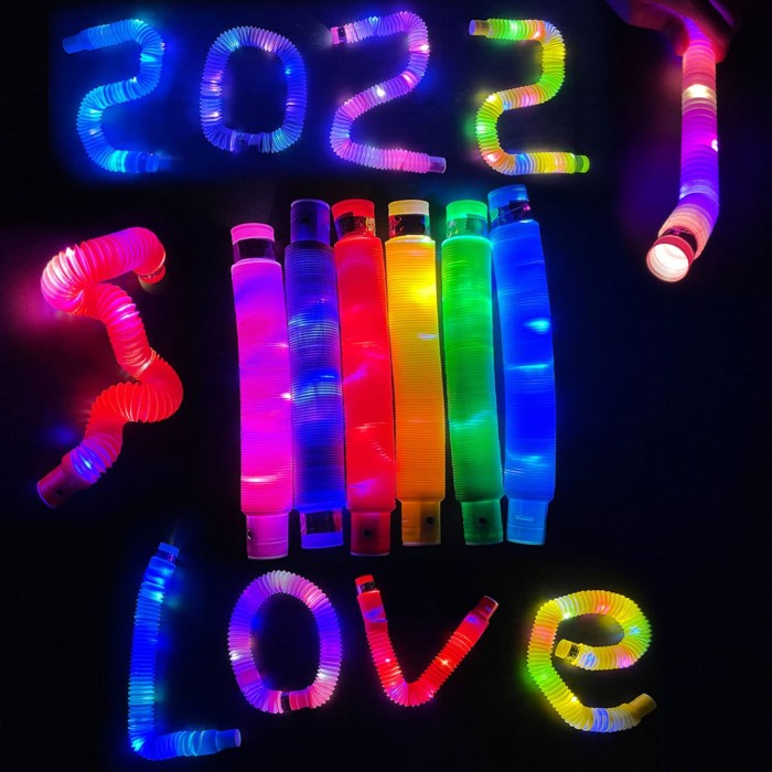 GG VIRAL TOY CEV LIGHT UP POP TUBES LED PIPES TUBE PIPE STICK HOSE PIPE ...