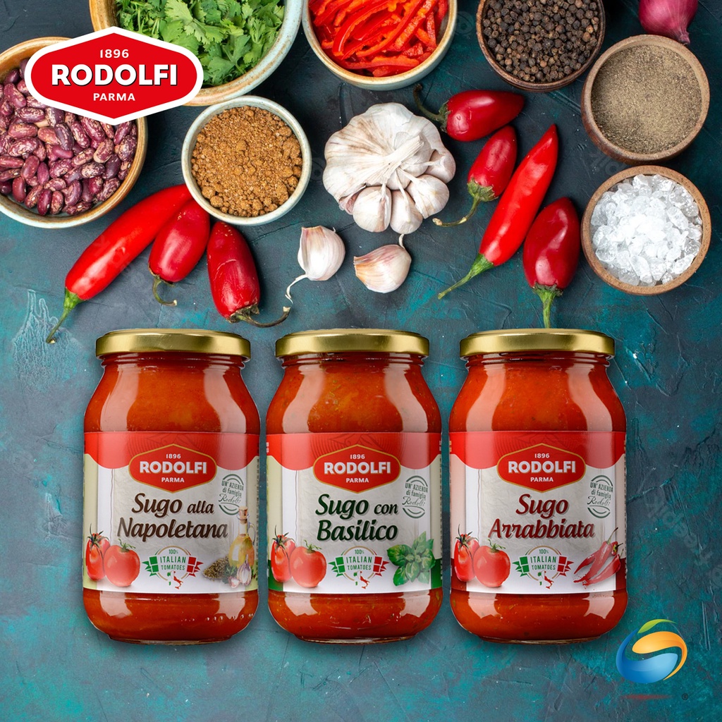 RODOLFI Pasta Sauces (Arrabbiata, Basilico, Napoletana) | Shopee Singapore