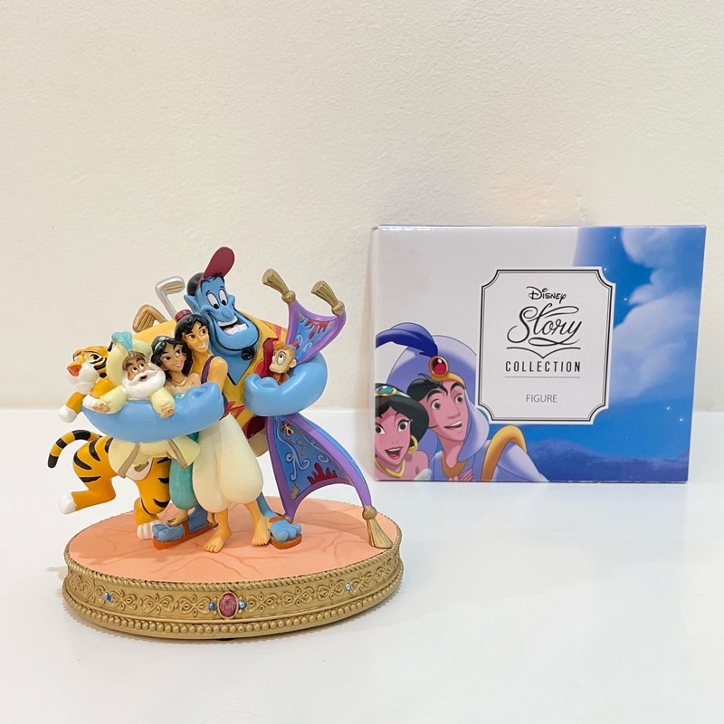 Aladdin Group Hug figure-Disney Store Japan | Shopee Singapore