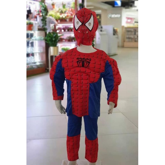 💖Local Seller💖KIDS Super Hero costume 💖Halloween💖 Cosplay 💖Spiderman 💖 ...