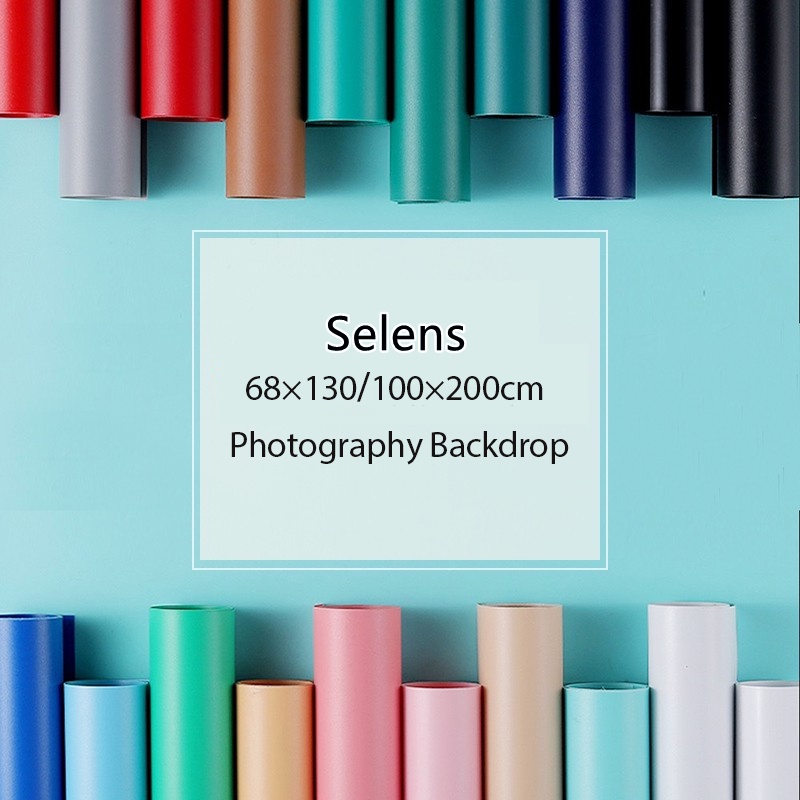 Selens PVC Frosted Background Waterproof Backdrop 100x200cm for Photo ...