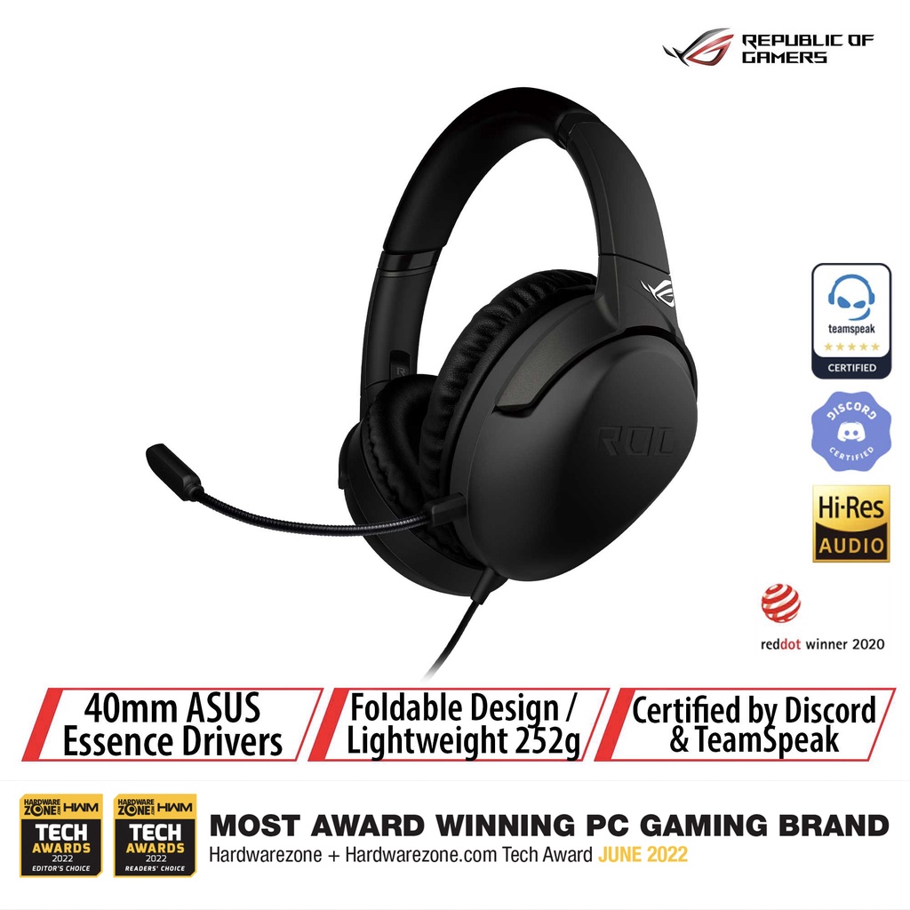 ROG Strix Go Core gaming headset delivers immersive gaming audio ...