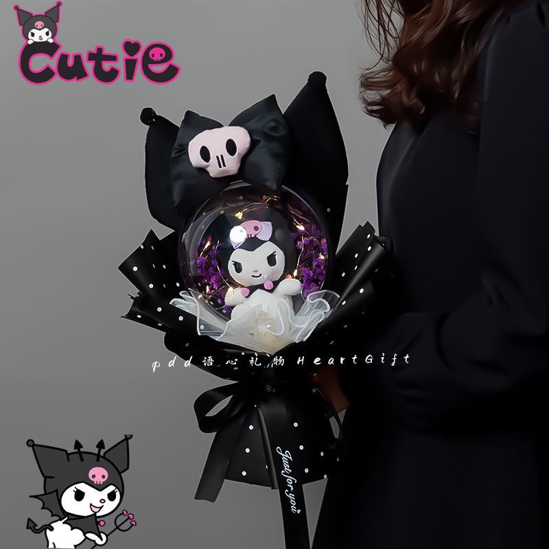 Sanrio Bouquet Figurine Doll Birthday Gift HelloKitty Melody Kuromi ...