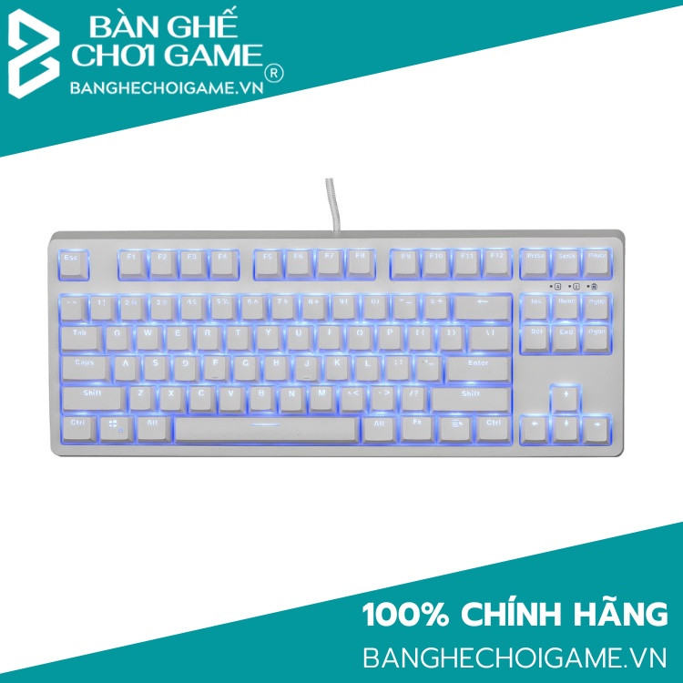 Mechanical keyboard E-Dra E-Dra EK387 iCe White Switch Huano (Blue ...