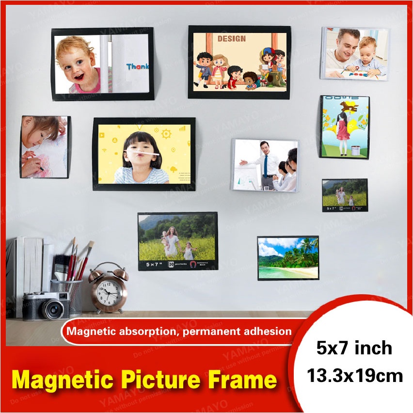 2R/4R/5R Magnetic PVC Frame || Photo Painting Certificate Pictures ...
