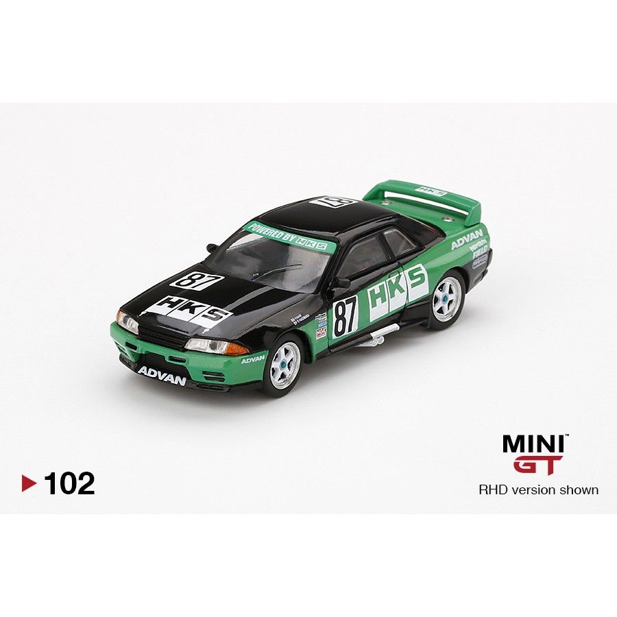 MINI GT NISSAN SKYLINE GT-R 87 HKS 1992 JAPAN TOURINGCAR CHAMPIONSHIP ...