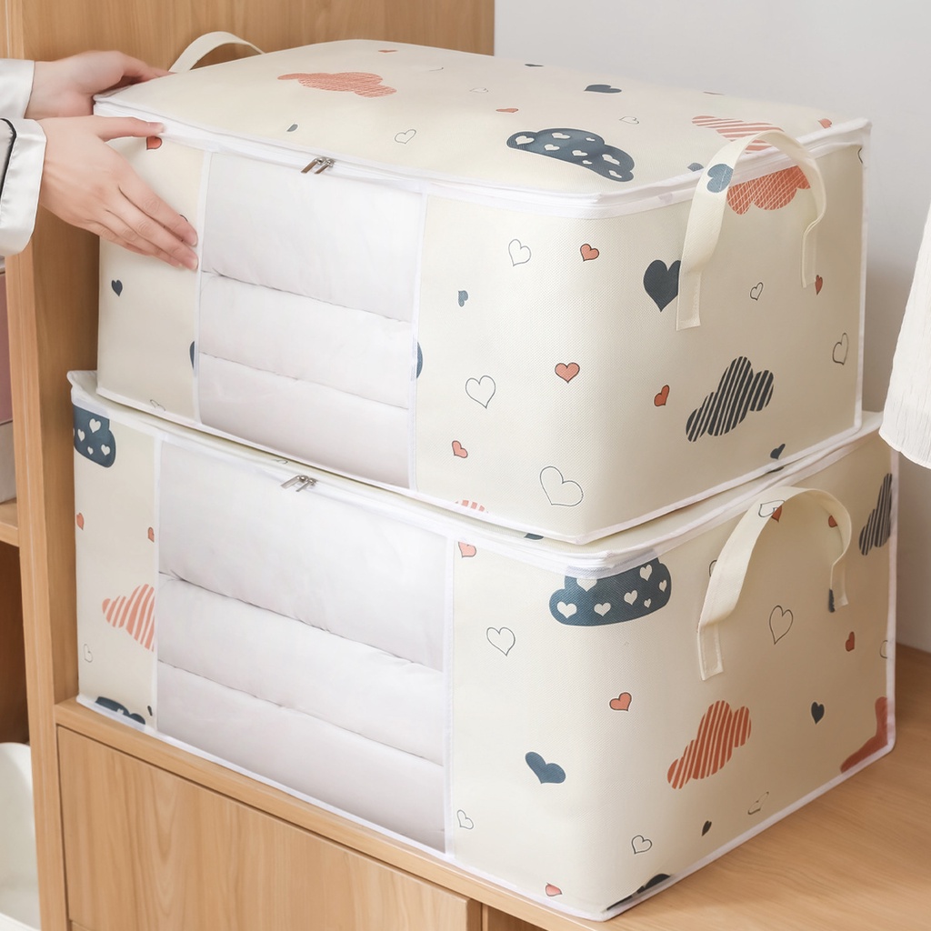 Visible Clothing Quilt Foldable Storage Bag House-Moving Supplies High ...