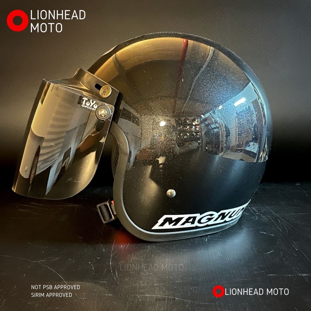 Magnum Helmet M5 Classic FREE VISOR | Shopee Singapore