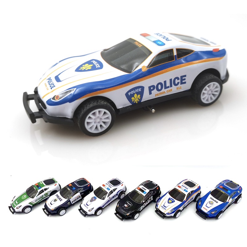 Children's catapult 360 flip dump car metal tin crash back force car ...