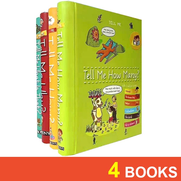 [SG STOCK] Barron's Tell Me Books Series (How, Why, What's That, How ...