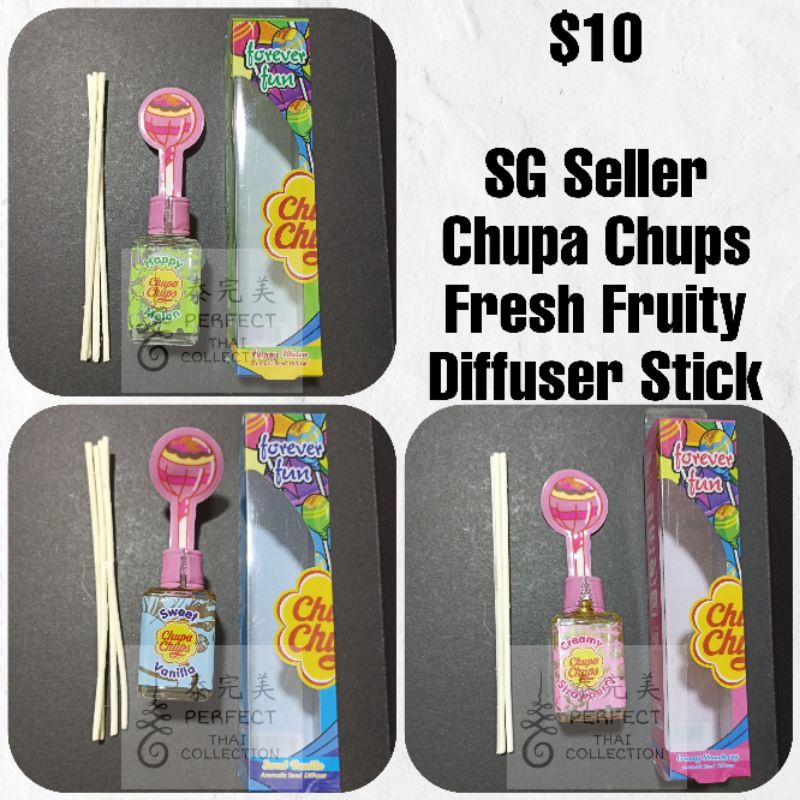 [CHUPA CHUPS Fragrance Fruity Diffuser Sticks 30ml] *MANY SELECTION ...