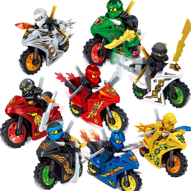 Phantom Ninja Building Block Racing Children's Particle Assembly ...