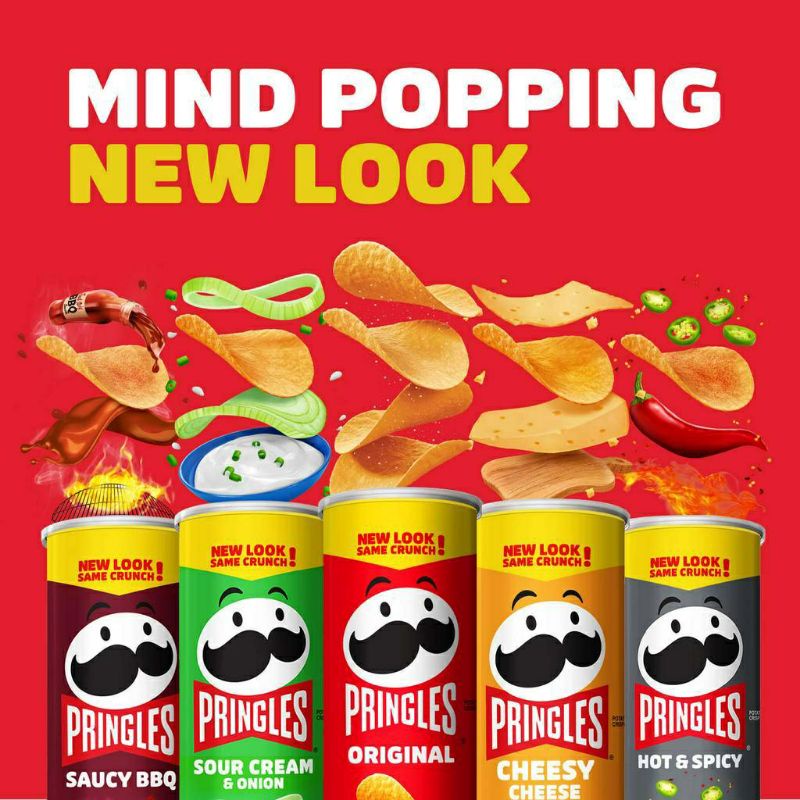 Pringles Potato Crisps / chips / Potato chips 102 gr | Shopee Singapore