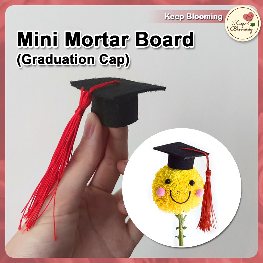 Mini Mortar Board (Graduation Hat) Topi Konvo Mini Graduasi 迷你毕业帽 ...