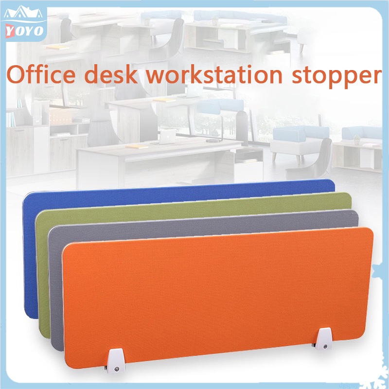 Office Table Dam-Board Table Partition Grid Cloth Baffle Board Desktop ...