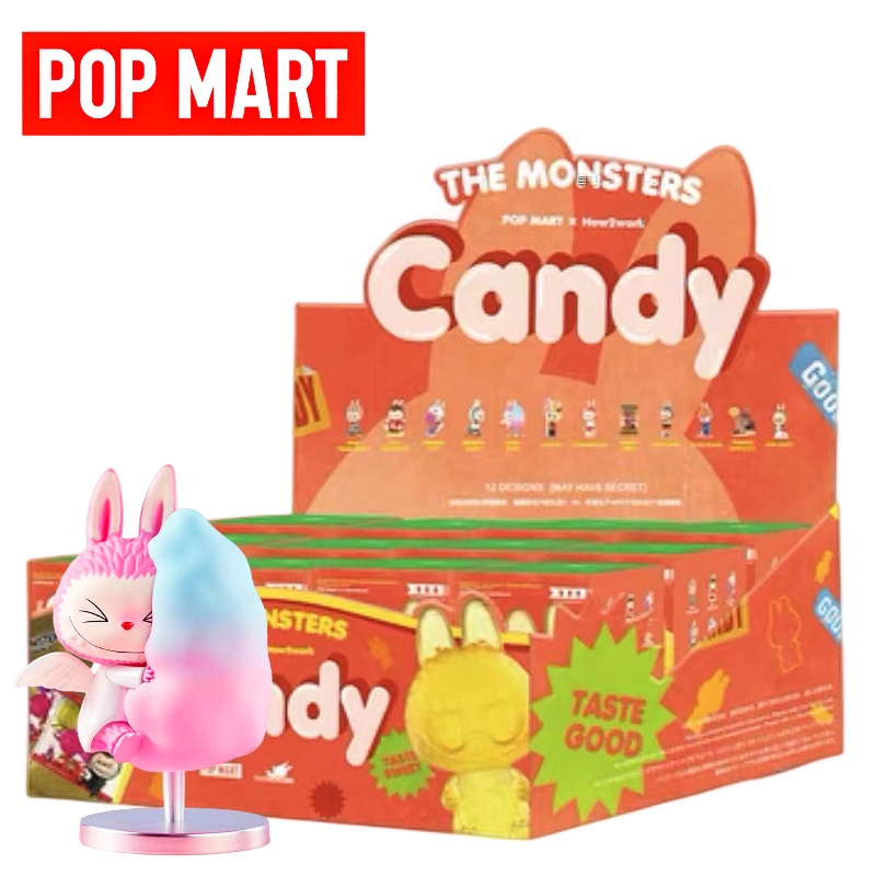 POPMART LABUBU The Monsters Candy Series Full Set Blind Box Toy ...