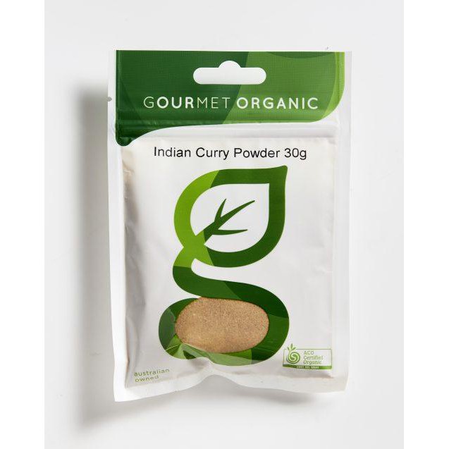 Gourmet Organic Curry Powder Indian (30g) | Shopee Singapore