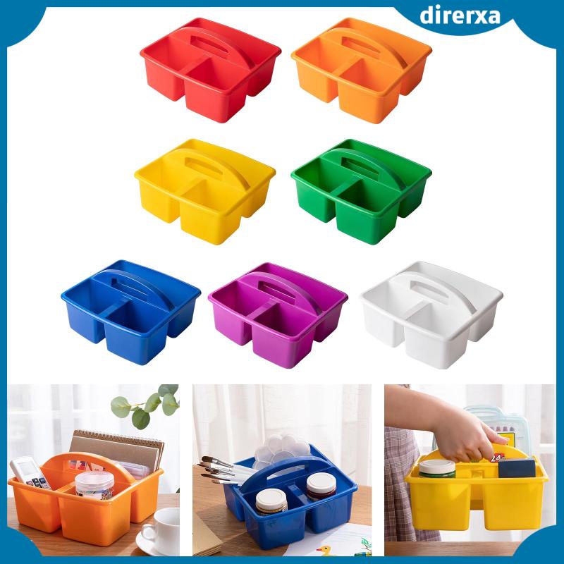 [Direrxa] Desktop Caddy with Compartments Bin, Craft Organizer Case ...