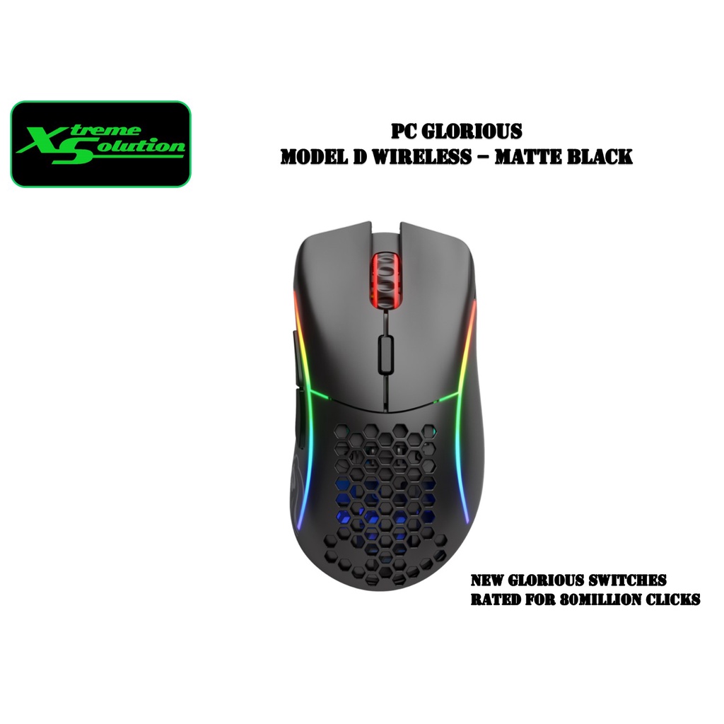 Glorious Model D - Wireless Gaming Mice | Matte Black & Matte White ...