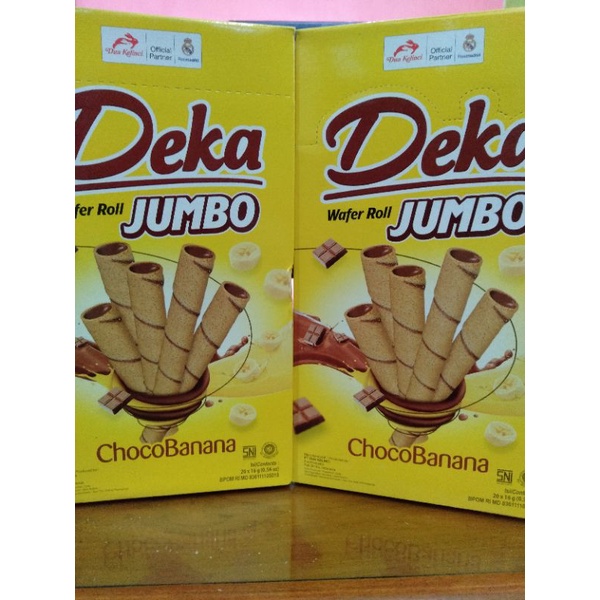 (16 Grams x 20) deka jumbo wafer roll | Shopee Singapore