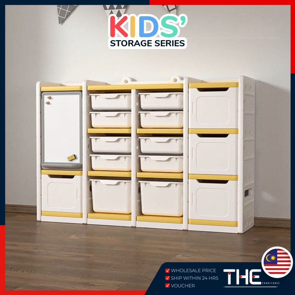 THE Multi-Functional Kids Clothes Toy Storage Cabinet Large Capacity ...