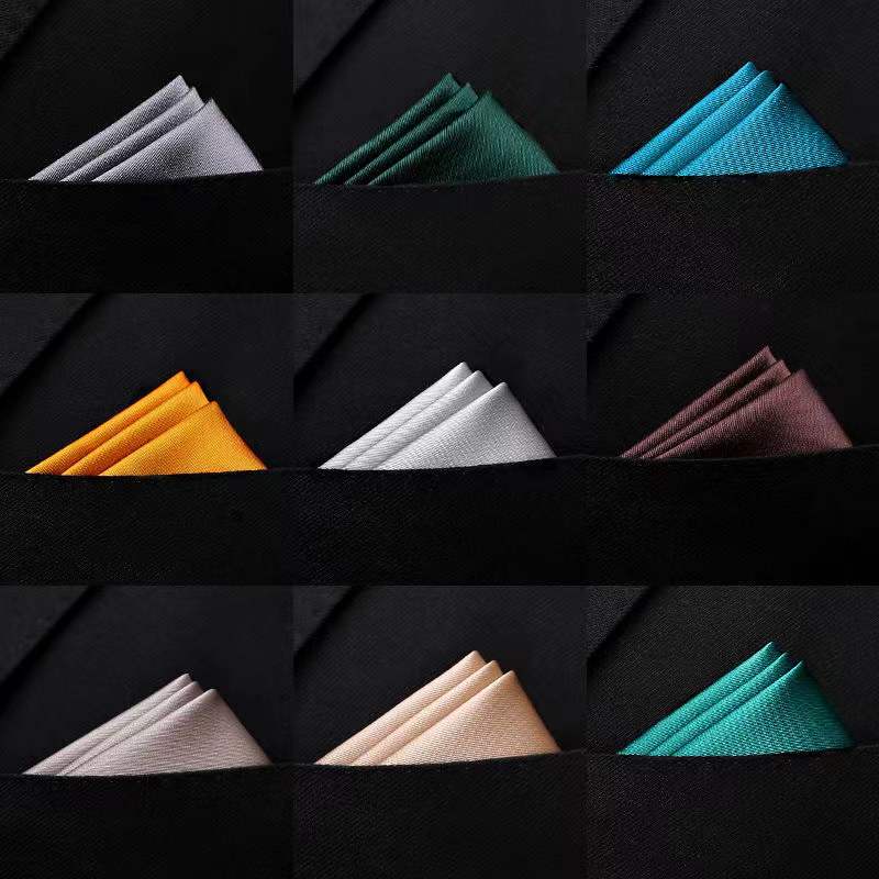 SG SELLER:men's pocket square small square scarf wedding party dress ...