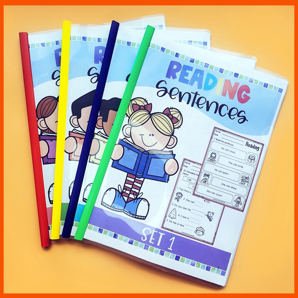 English Reading Sentences A4 Workbooks Learn English Reading Books ...