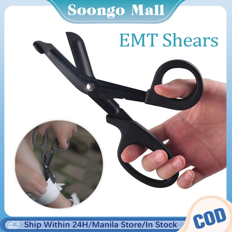 Medical Rescue Scissor Bandage Trauma Gauze EMT Emergency First Aid ...