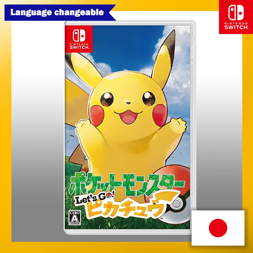 Pokemon Let's Go! Pikachu - Switch[ Playable in English ]【Direct from ...