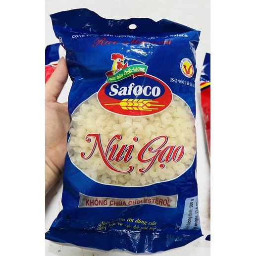 Nui gạo trắng Safoco gói 500g Safoco white rice pasta 500g pack ...