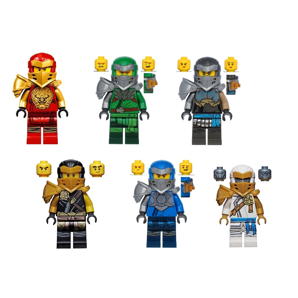 Lego Ninjago 2020 MASTER OF THE MOUNTAIN Kai, Lloyd, Nya, Cole, Jay ...