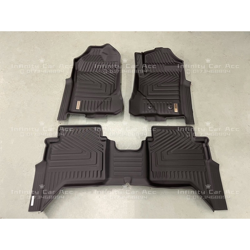 Ford Ranger T9 2022 2023 Carpet Rubber Mat | Shopee Singapore