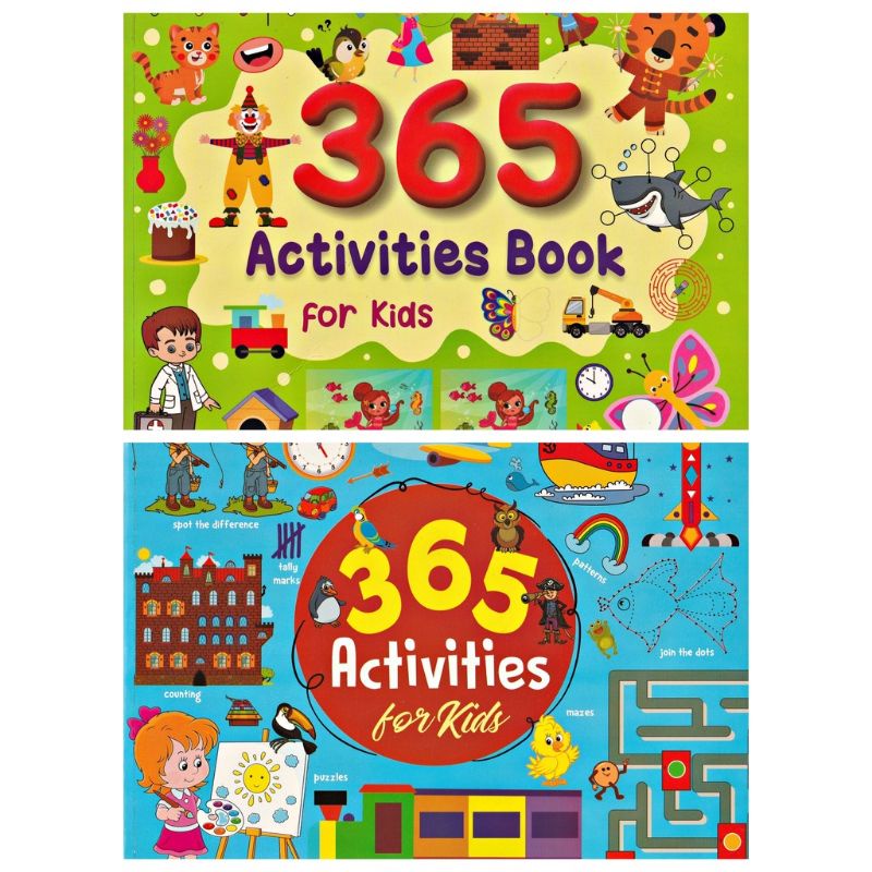 365 Activities for kids Early Learning Education English Book Buku ...