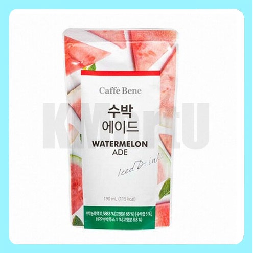 [Caffe Bene 1ea] Coffee, Ade Drink Pouch 10 Series Korean Drink Food ...