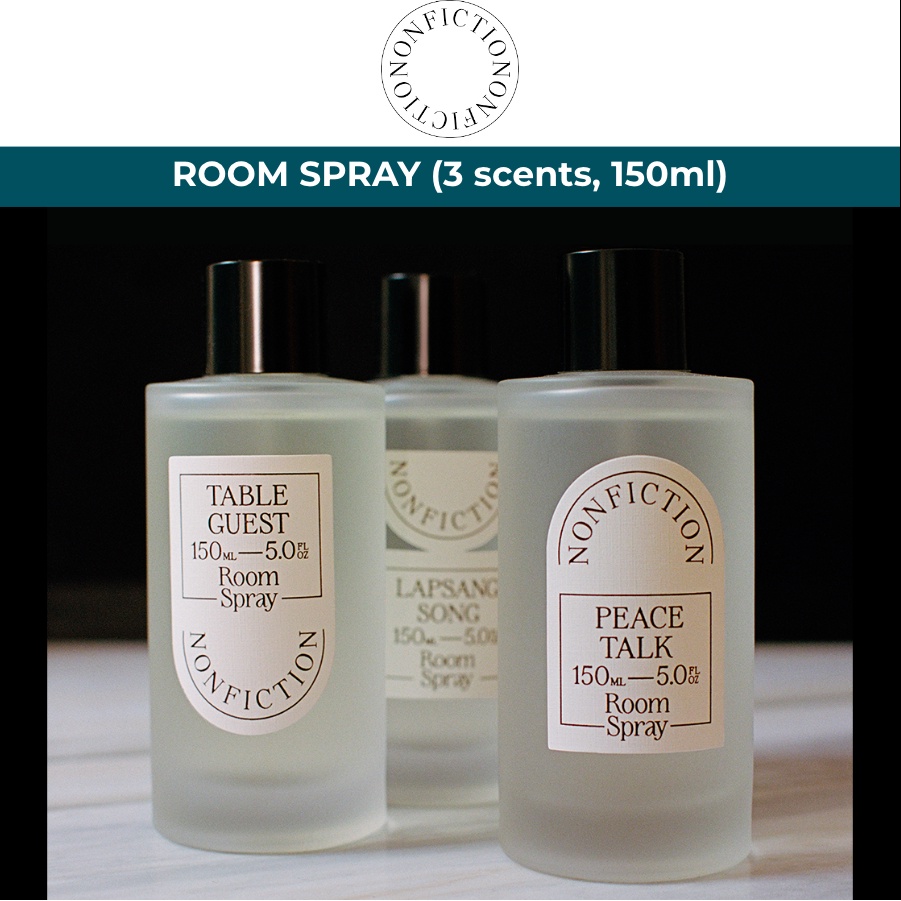 Home Fragrance Collection [NONFICTION] Room Spray (3 scents, 150ml/50ml ...