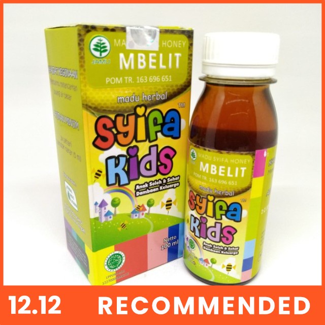 Bonus Herbal Soap - ORIGINAL Guarantee - Children's Honey Syifa Kids ...