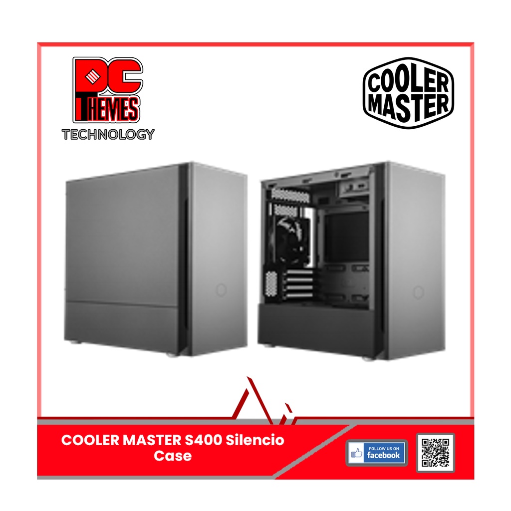 COOLER MASTER S400 Silencio Case | Shopee Singapore