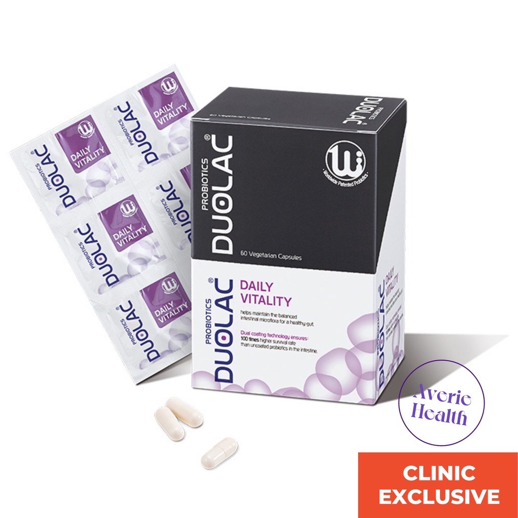 [EXP 10/27] Duolac Daily Vitality Probiotics | 60 Vegetarian Capsules ...
