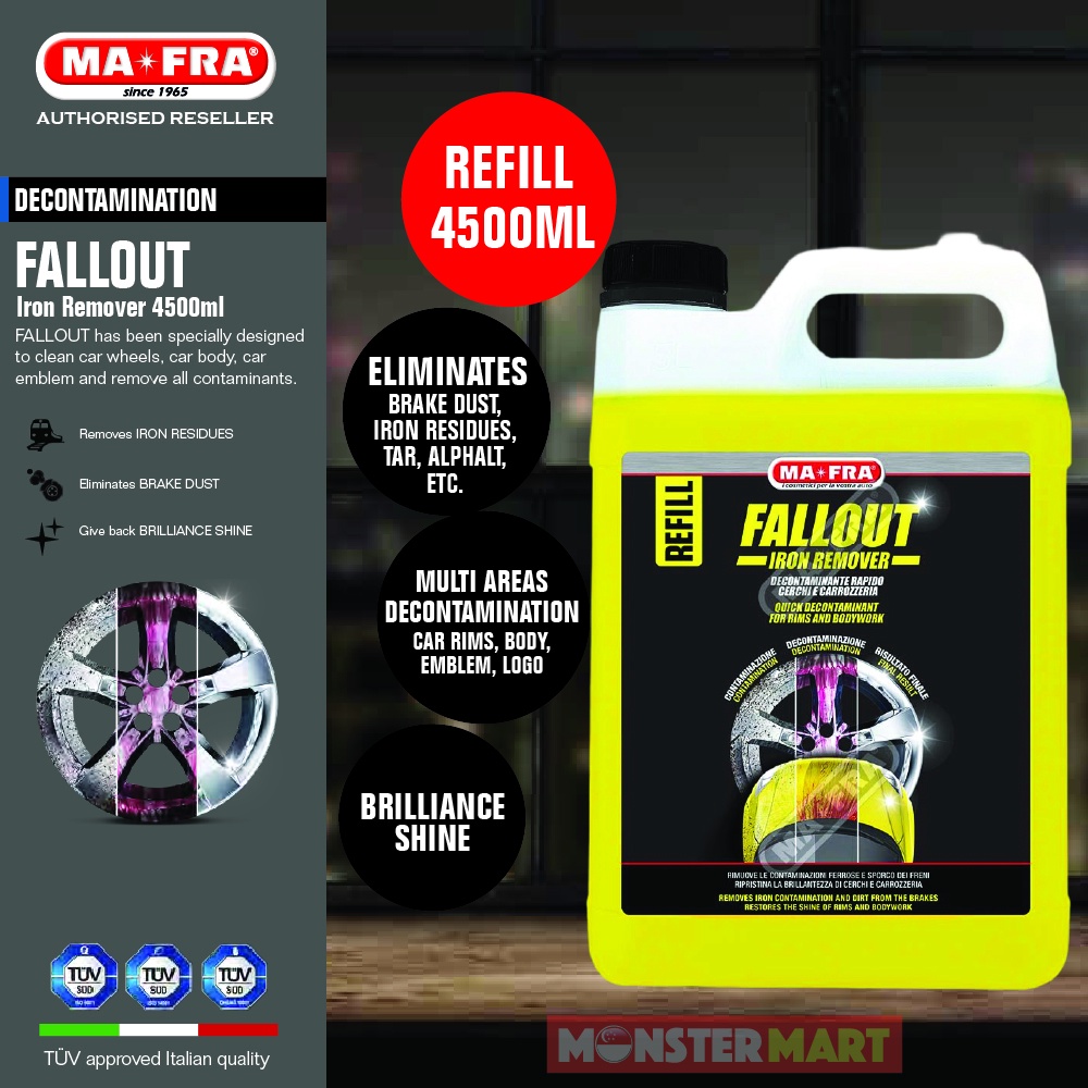 Mafra Fallout Iron Remover Alloy Wheel Body Remover | Shopee Singapore