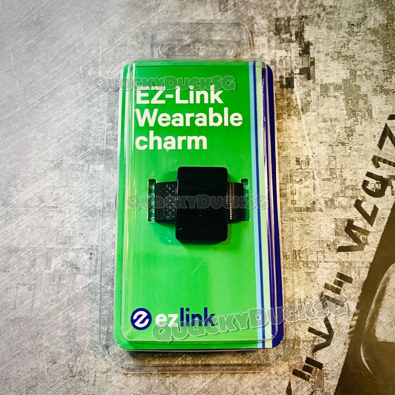 🚨LIMITED EDITION🚨EzLink Wearable Charm (Black) - Ez Link / SimplyGo ...