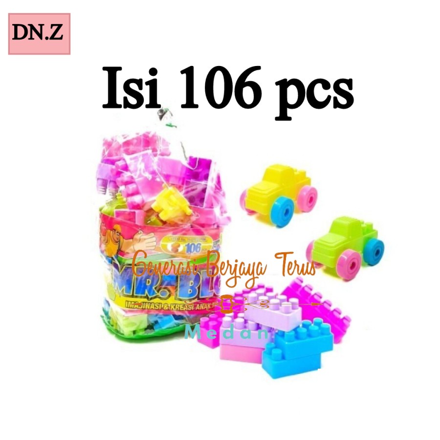 Success Generation - Creative Educational Toys Block Contents 106pcs ...
