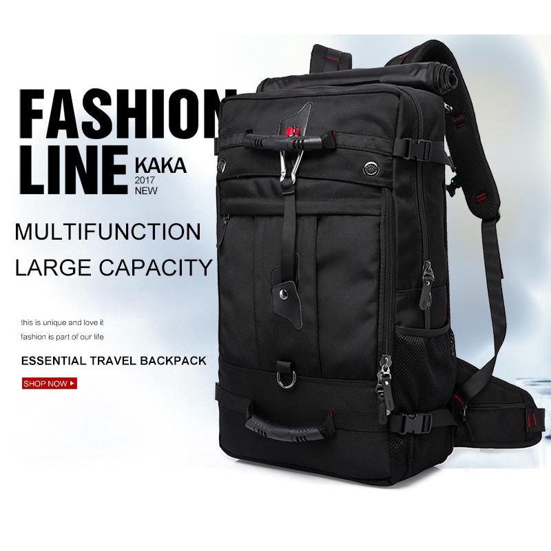 KAKA 50L Waterproof Travel Backpack Men Women Multifunctional 17.3 ...