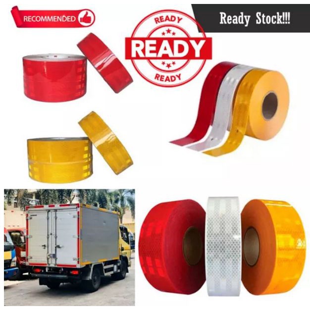 Reflector Sticker Spotlight Sticker Test Kir Passes Dishub Car Box ...