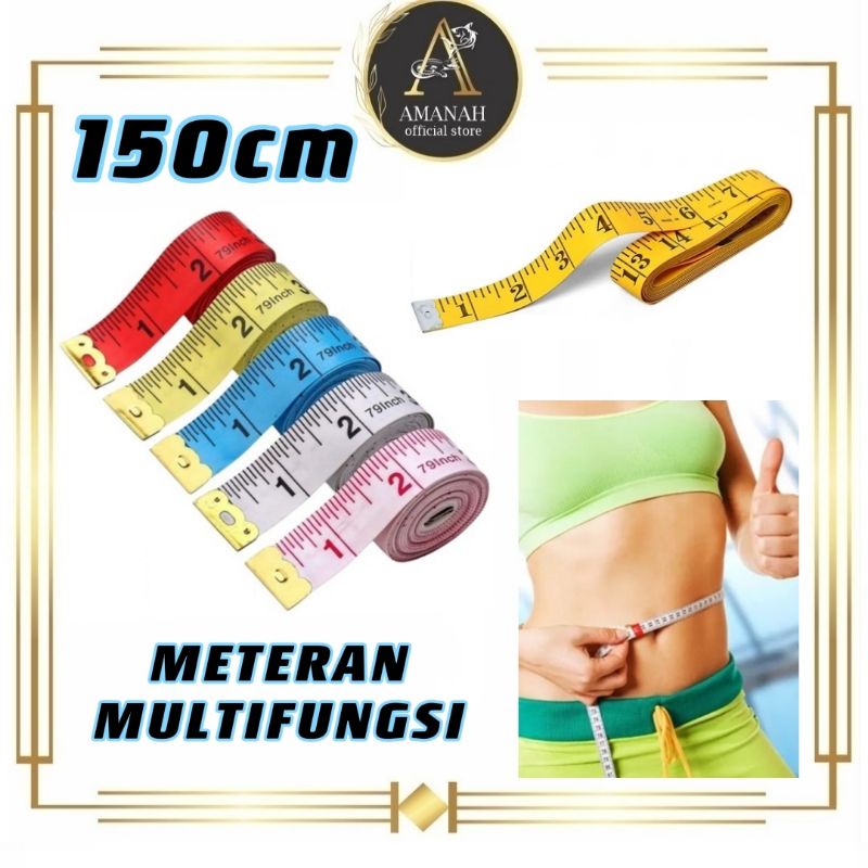 Fabric Sewing Meter Clothes Length Measuring Tool 150cm 1.5M Body ...