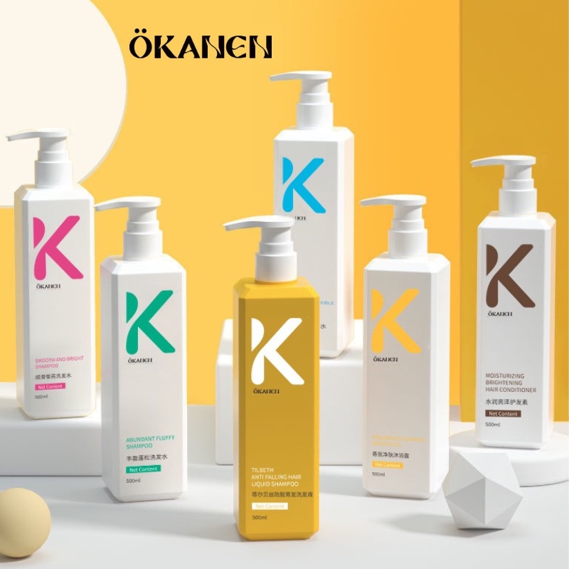 OKANEN Amino Acid Oil Control Dandruff Smooth Hair Shampoo Conditioner ...