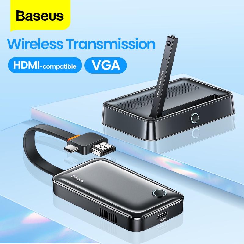 Baseus 4K Wireless HDMI-compatible Video Transmitter & Receiver ...