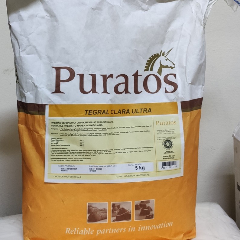 Puratos Tegral Clara Premix Sus Eclair 500g | Shopee Singapore