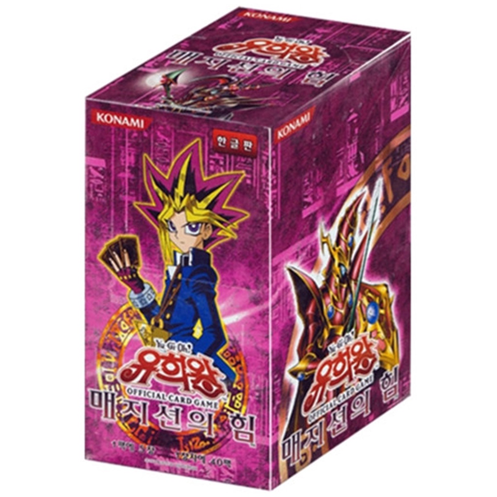 Yugioh Cards Magician's Force Booster Box (40 Packs) Korean Ver./MFC-KR ...