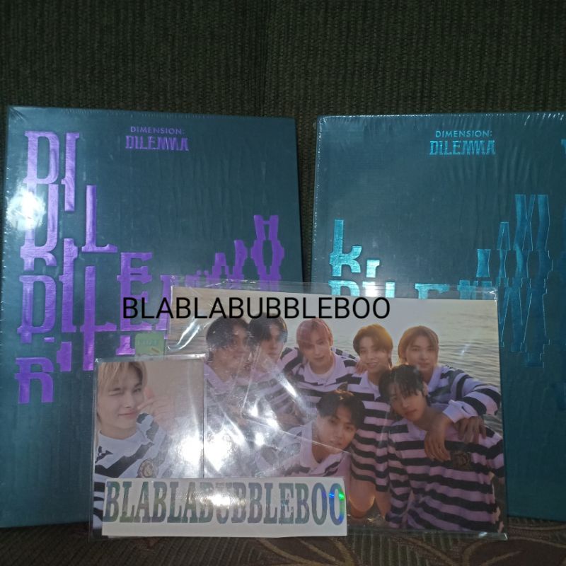 Ready ALBUM ENHYPEN DIMENSION DILEMMA WEVERSE BENEFIT TAMED DASHED NIKI ...