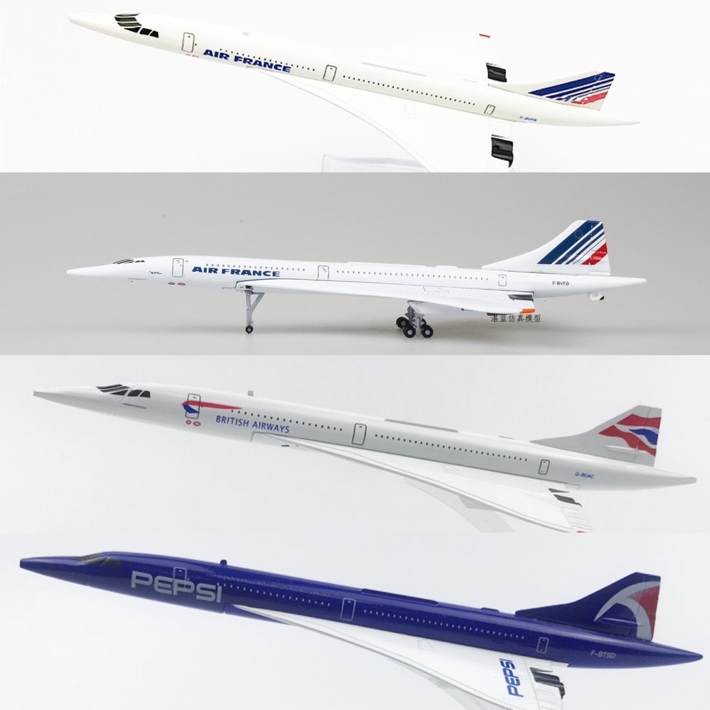 [16cm] Airplane Model Including Set Concord 5 Types To Choose From Made ...